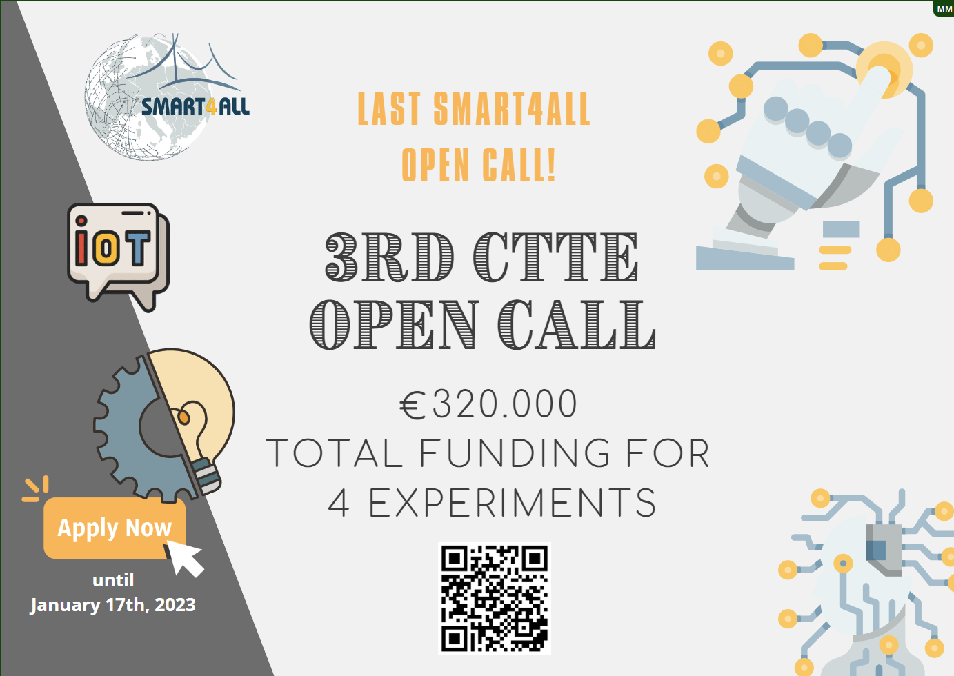3rd Open Call for Cross-Domain Technology Transfer Experiments – Last ...